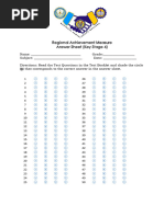 Mdas Worksheet | PDF