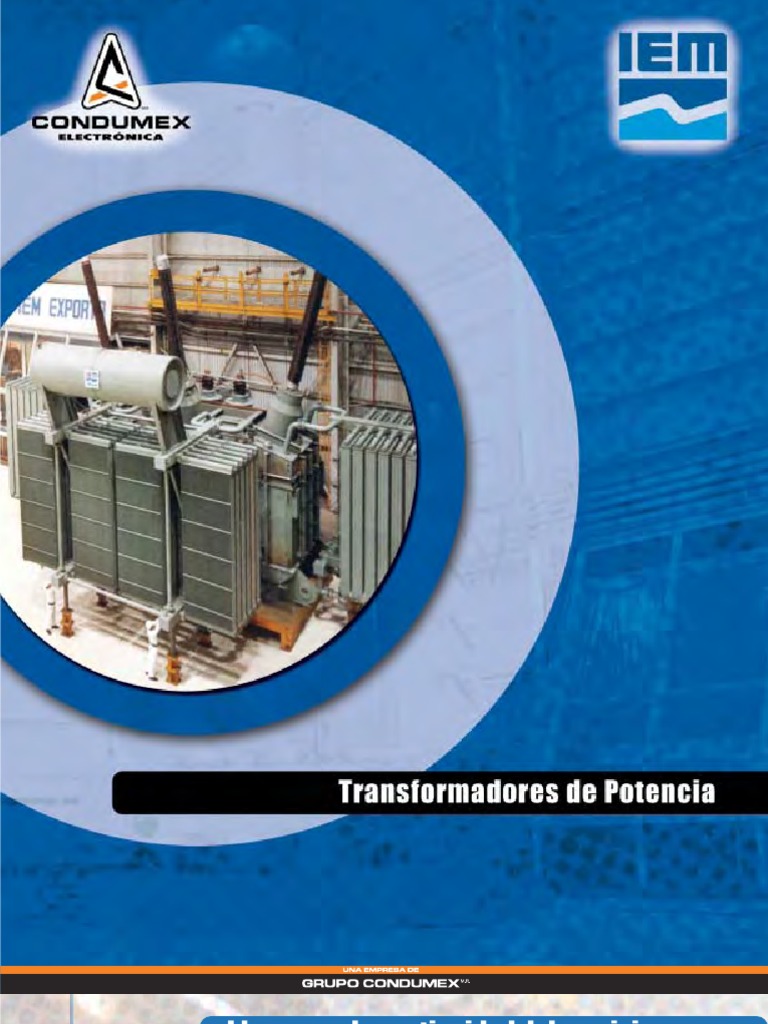Transformadores de Potencia | PDF | Subestacion electrica | Transformador