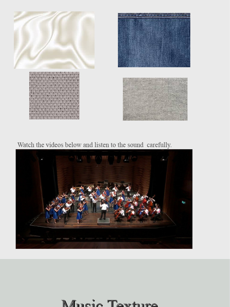 Texture -Grade 8 | PDF | Harmony | Musicology