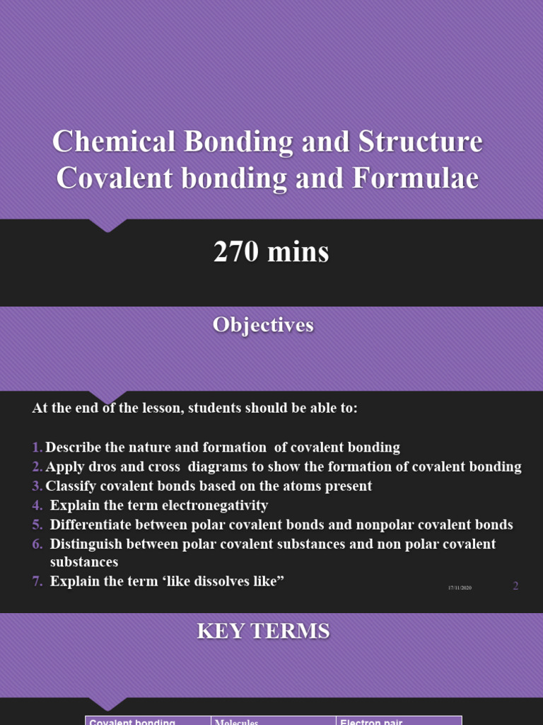 Understanding Covalent Bonding Concepts | PDF | Chemical Polarity ...