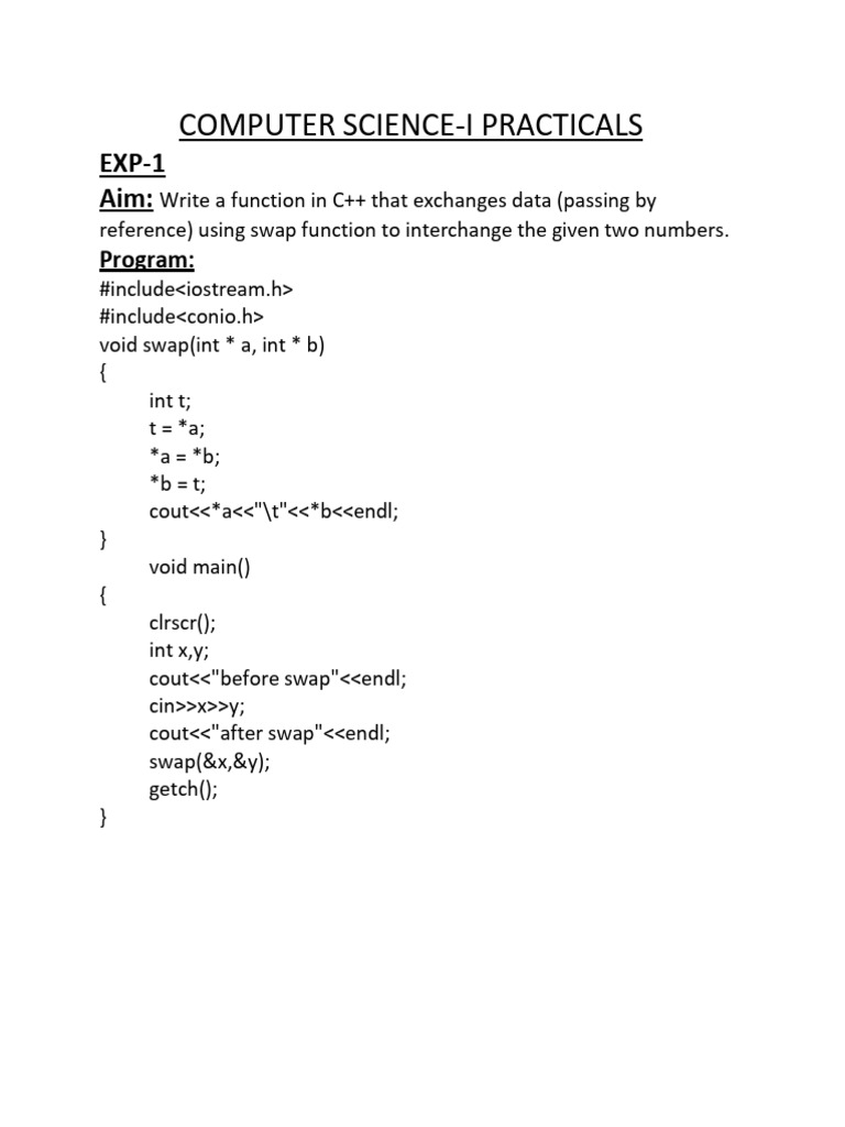 C++ Programming Practical Exercises | PDF | World Wide Web | Internet & Web
