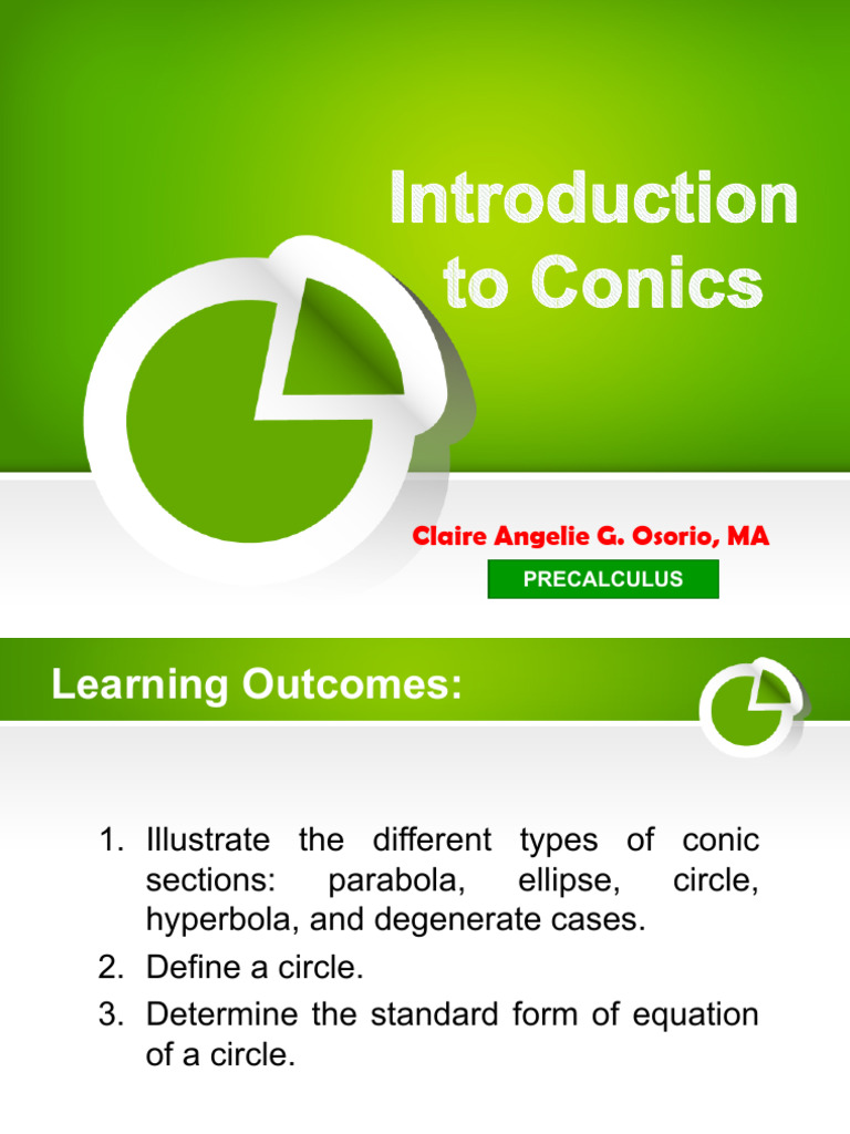 1 Circle | PDF | Classical Geometry | Algebraic Geometry