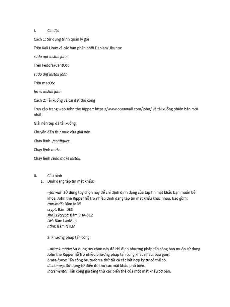 John The Ripper | PDF