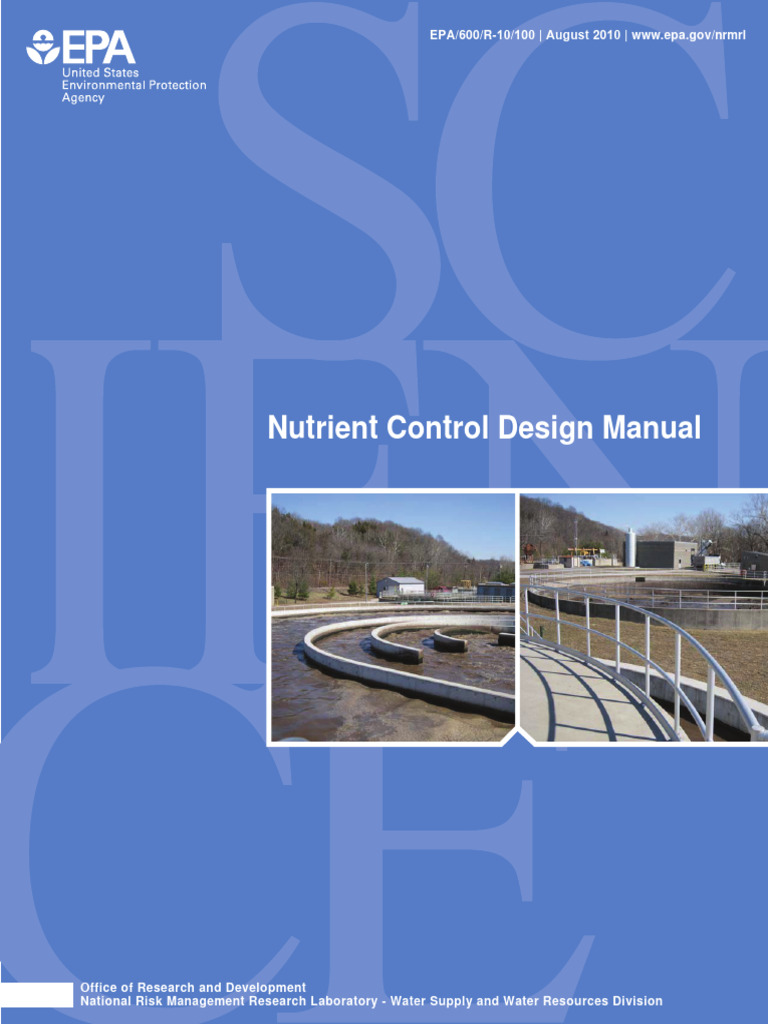 Nutrient Control Design Manual - EPA | PDF | Sewage Treatment | Filtration
