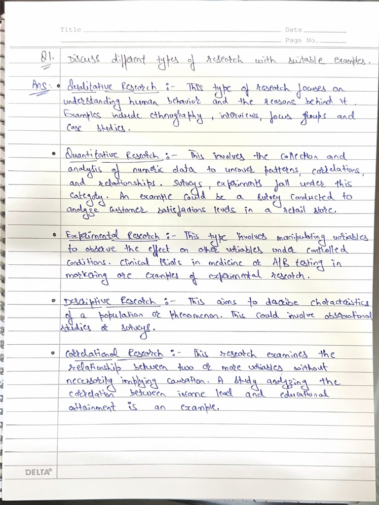 BRM Assignment | PDF