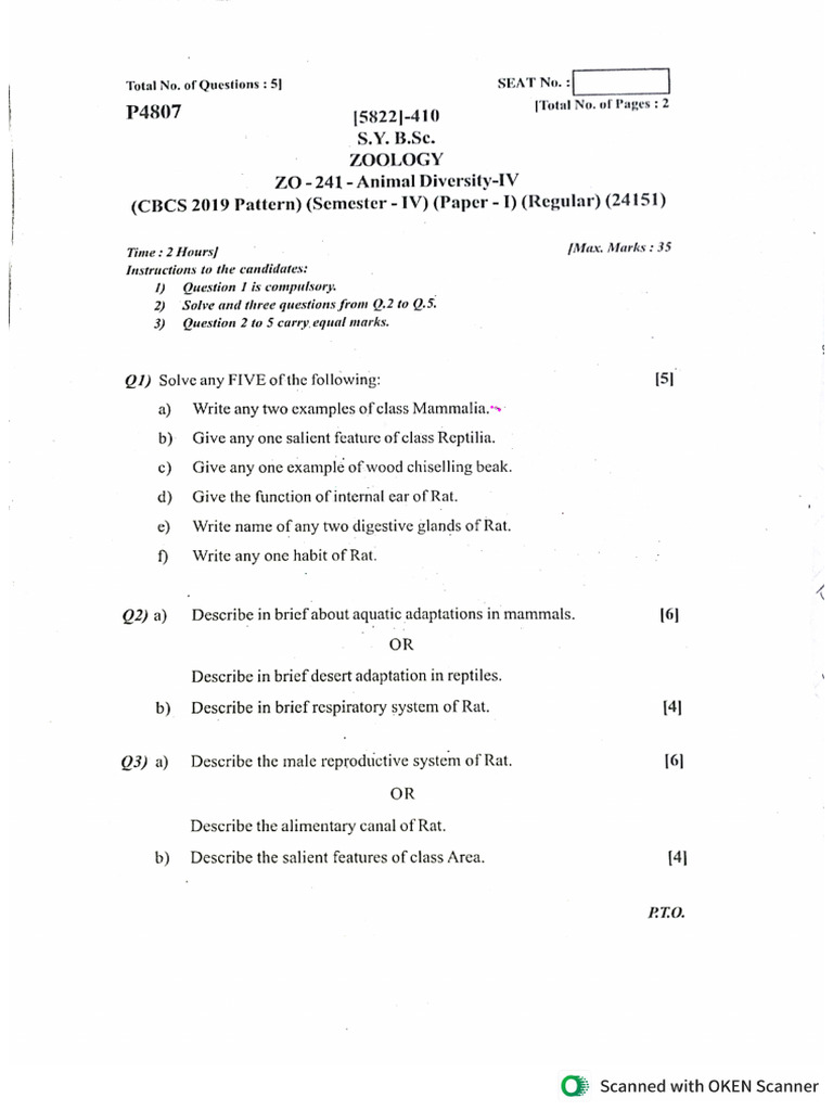 Sybsc Old Question Paper Sppu | PDF Sybsc Old Question Paper Sppu | PDF