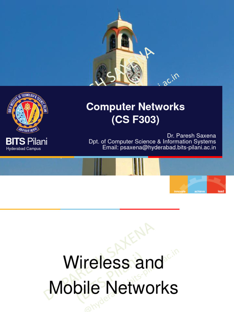 Computer Networks Wireless | PDF | Internet Protocols | Ieee 802.11