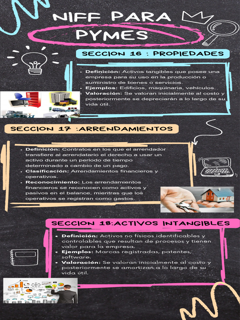 Niff para Pymes Seccion 16,17,18 | PDF | Activo intangible | Business
