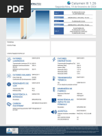 06 Tabela Técnica Vidros de Proteção Solar Cebrace | PDF | Química ...