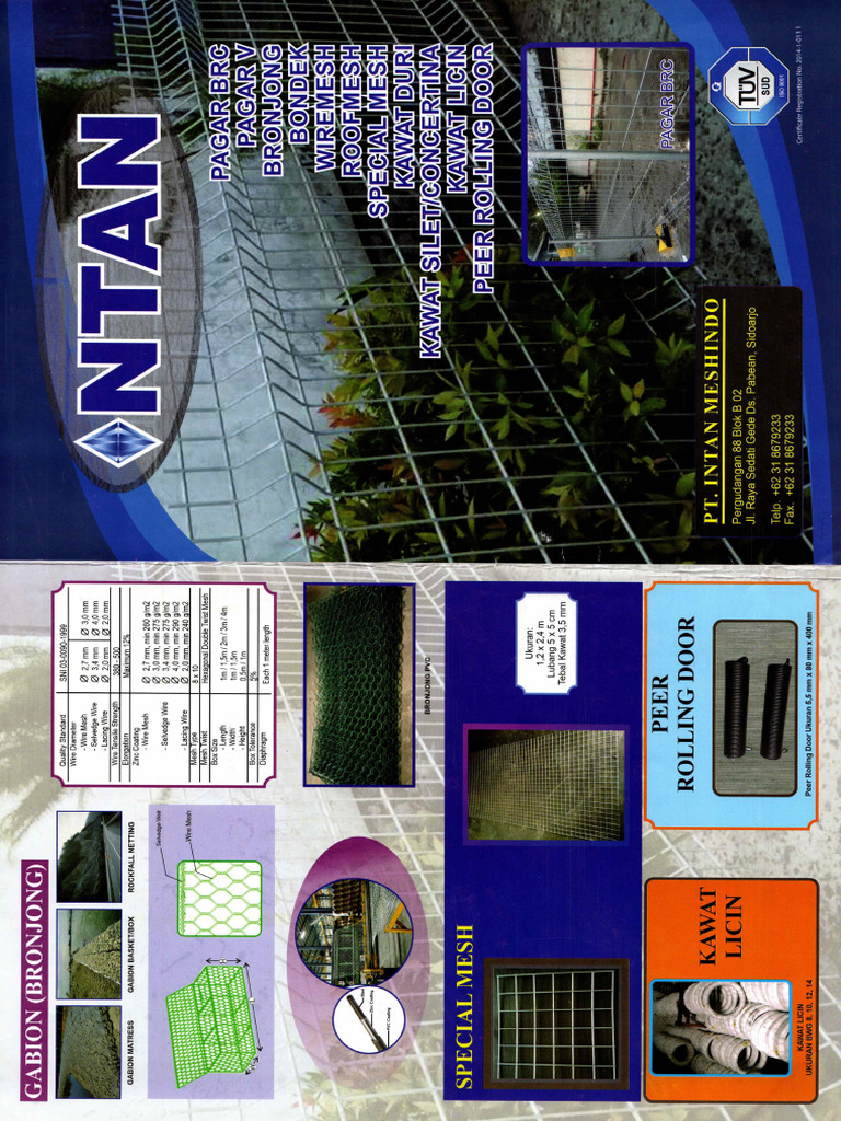 Brosur BRC Intan | PDF