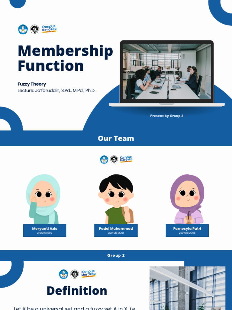 Group 2 - Membership Function | PDF | Function (Mathematics ...
