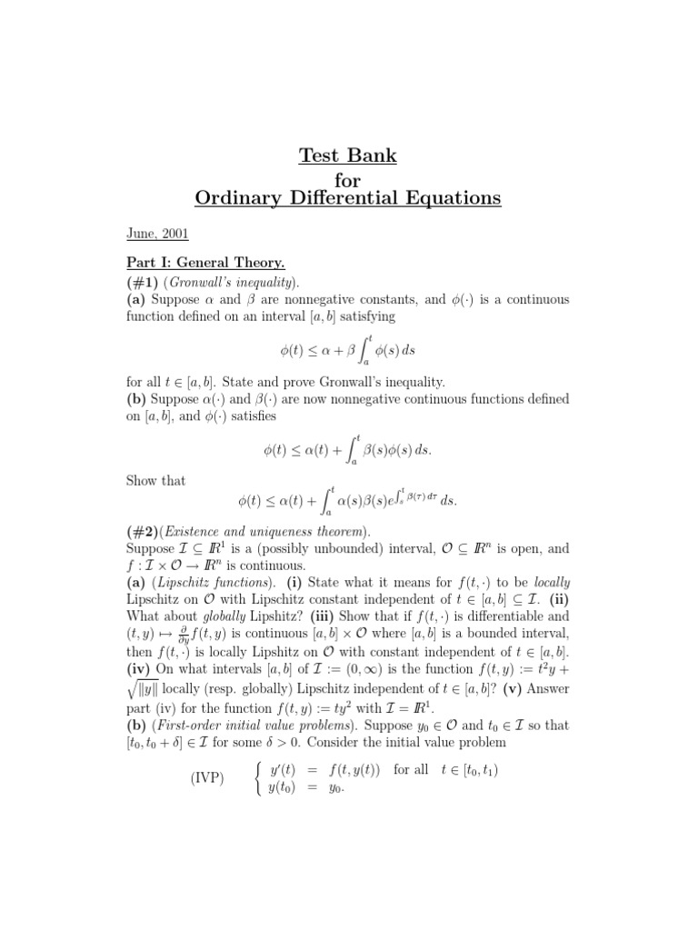 Odebank Human Man | PDF | Stability Theory | Differential Equations