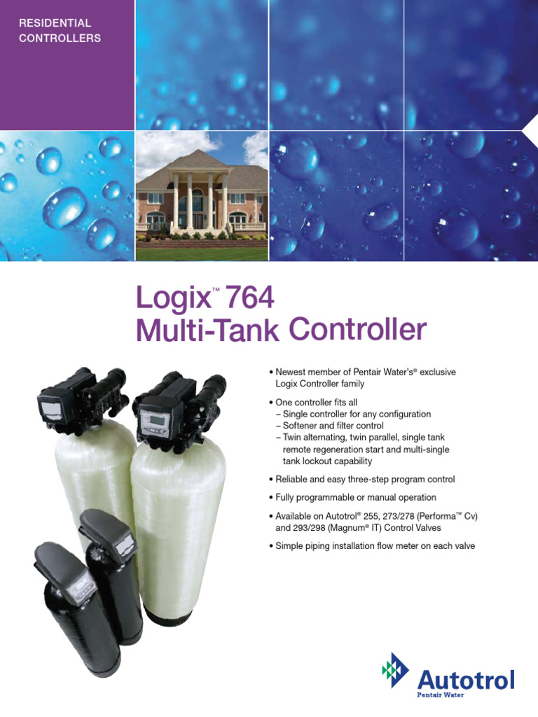 Pentair-Logix-764-Product-Profile-3023281-L | PDF | Valve | Equipment