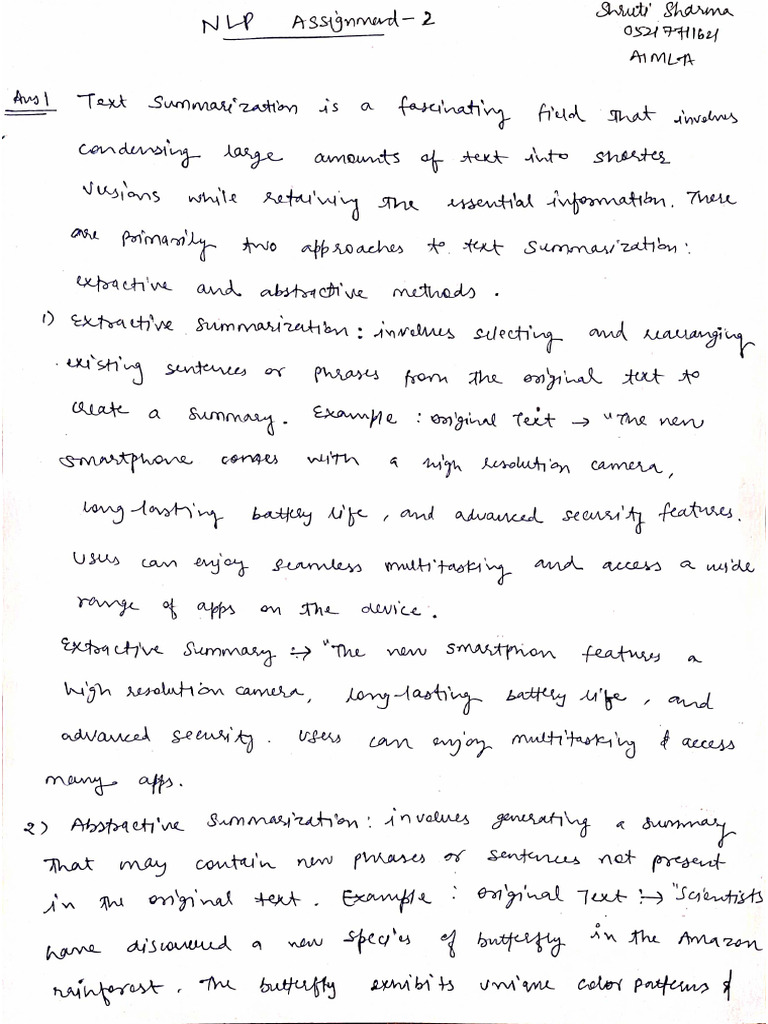 NLP Assignment | PDF