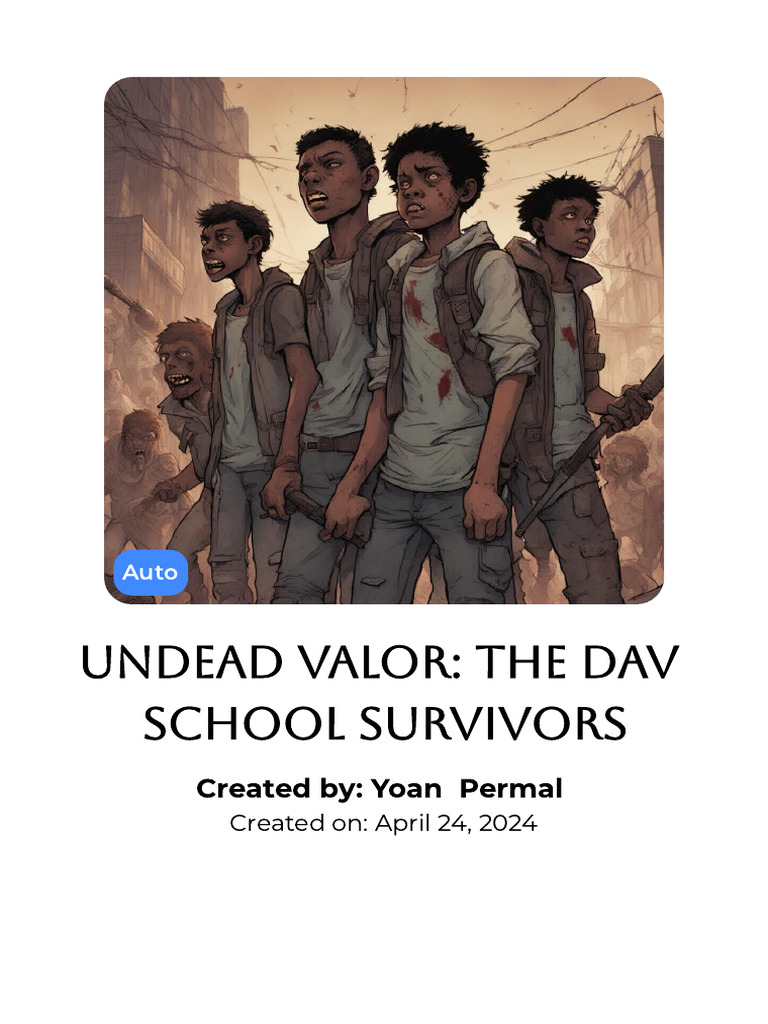 Undead Valor - The DAV School Survivors | PDF