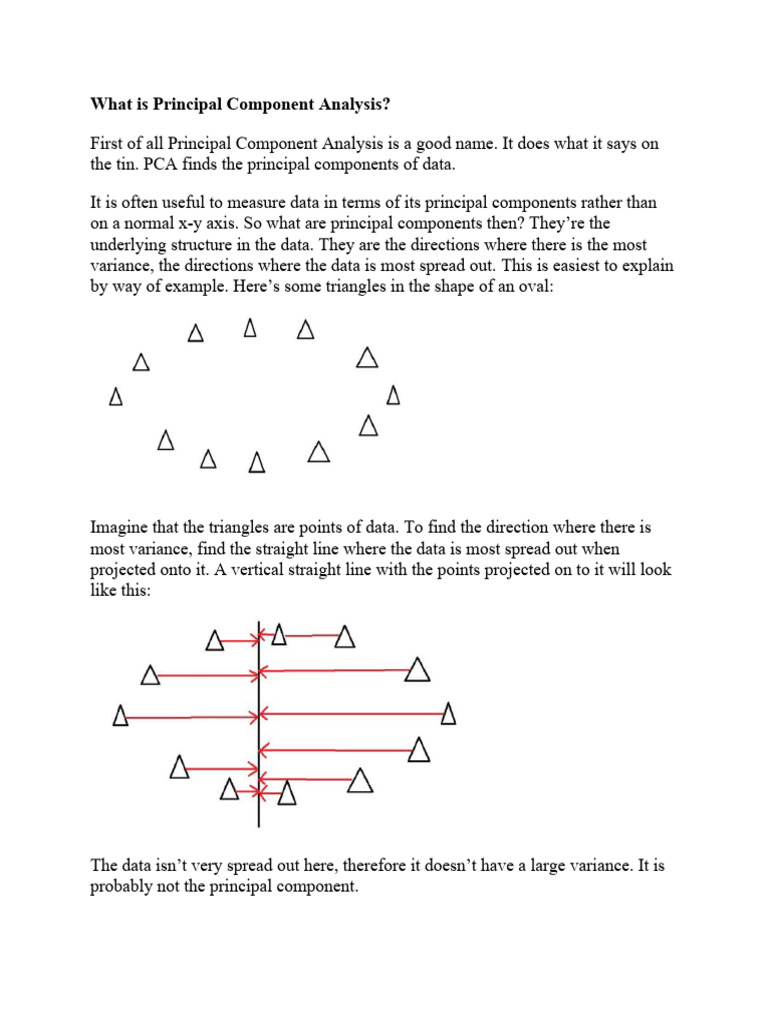 What Is Principal Component Analysis For Dummies | PDF | Principal ...