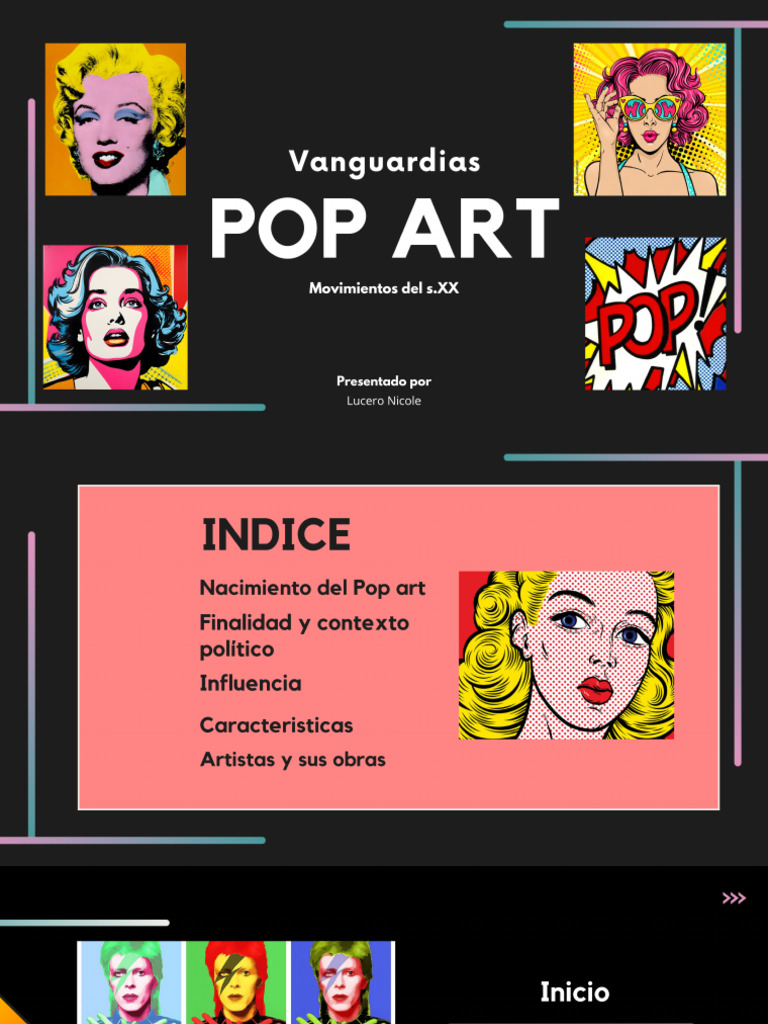 Presentacion Definitiva Pop Art Lucero 2Bach | PDF