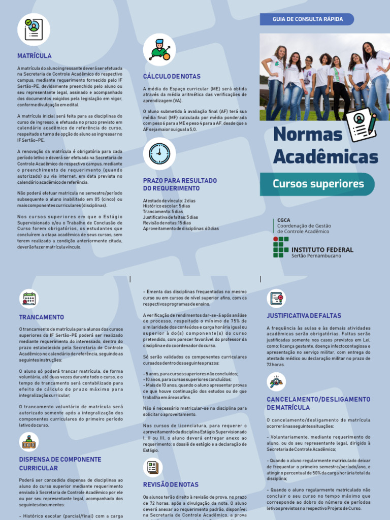 Normas Acadmicas - Nivel Superior | PDF