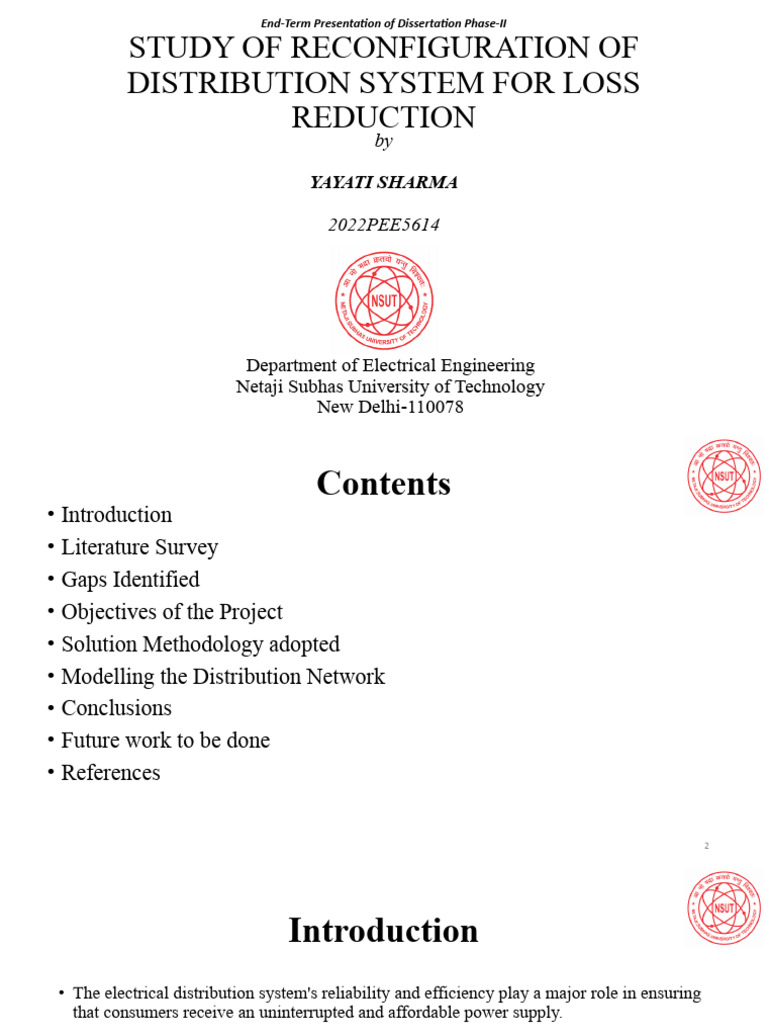 2022pee5614 Yayati Sharma | PDF | Electric Power Distribution | Genetic Algorithm