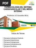 Fármacos Inotrópicos Positivos: Clasificación y Uso | PDF ...