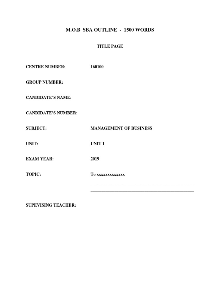 MOB IA Outline | PDF | Leadership | Data