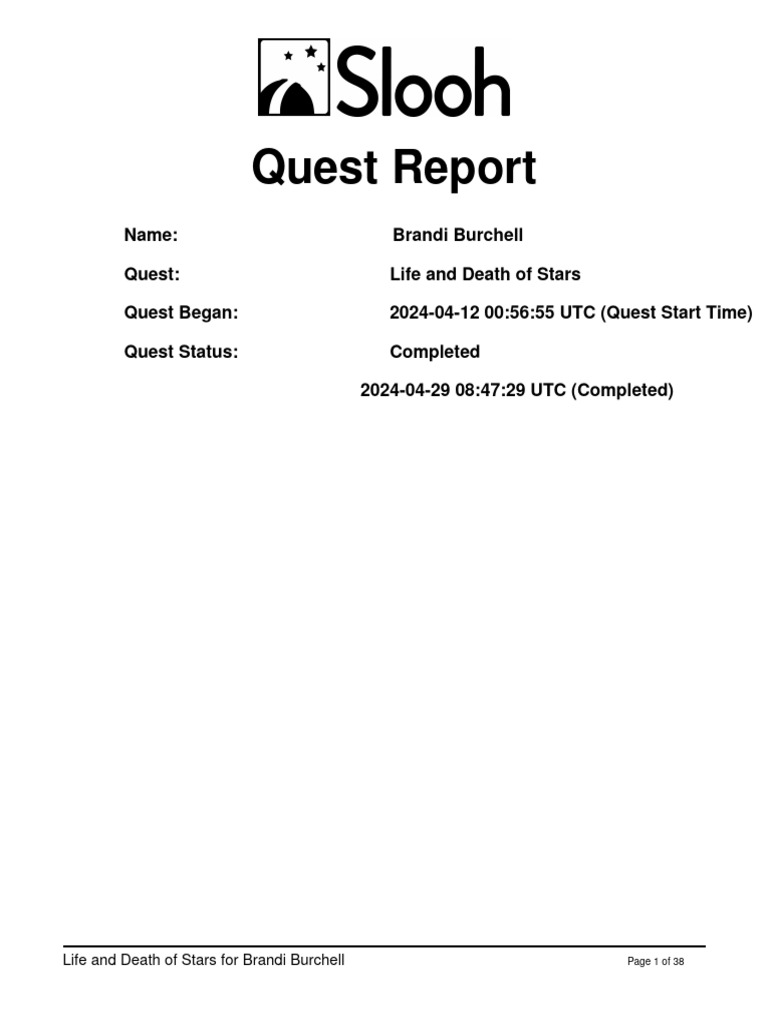 Life and Death of Stars Quest | PDF | Stars | Supernova