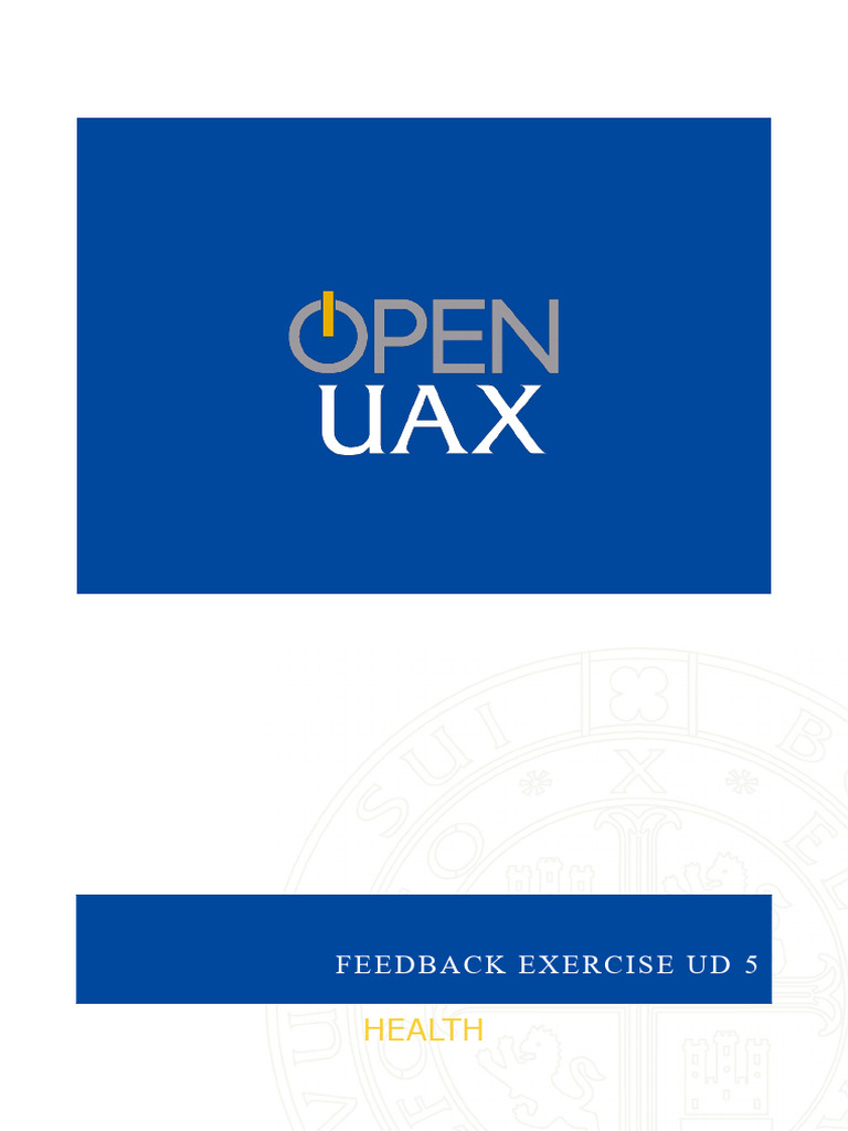 Ejercicio Feedback UD 5 | PDF | Science & Mathematics | Computers