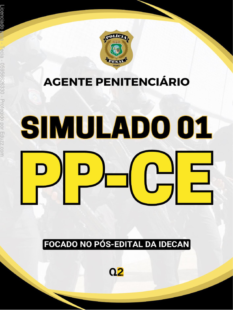 Simulado 01 Ppce | PDF | Armazenamento de dados de computador | Concessão (contrato)