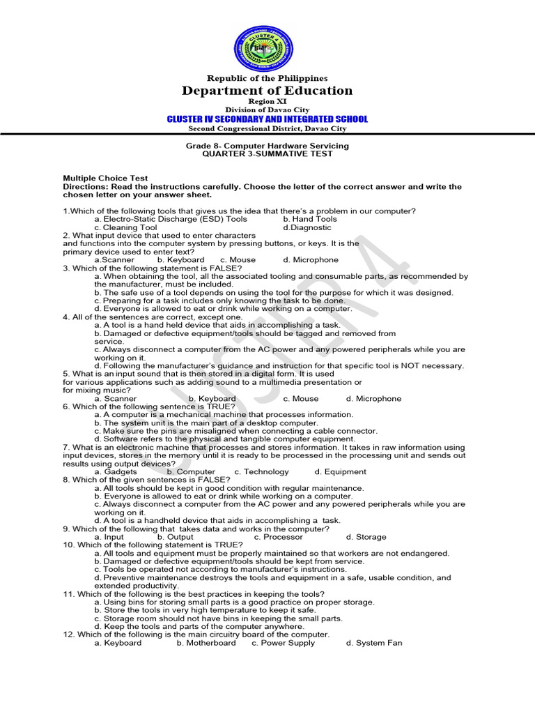 Css Summative | Download Free PDF | Computer Data Storage | Electrostatic Discharge