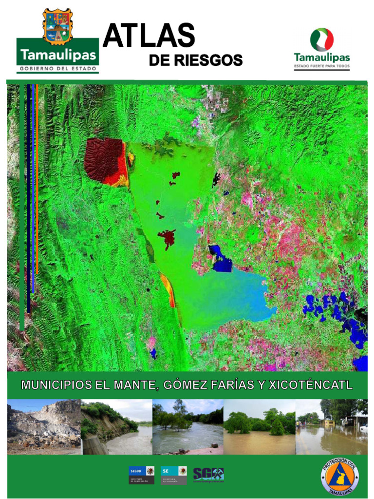Mapa de Riesgo de Ciudad Mante Tama | PDF | Cueva | Falla (geología)