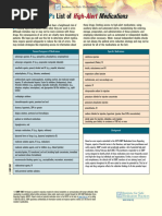 2024 ISMP Updated List of High-Alert Medications | PDF | Medical ...