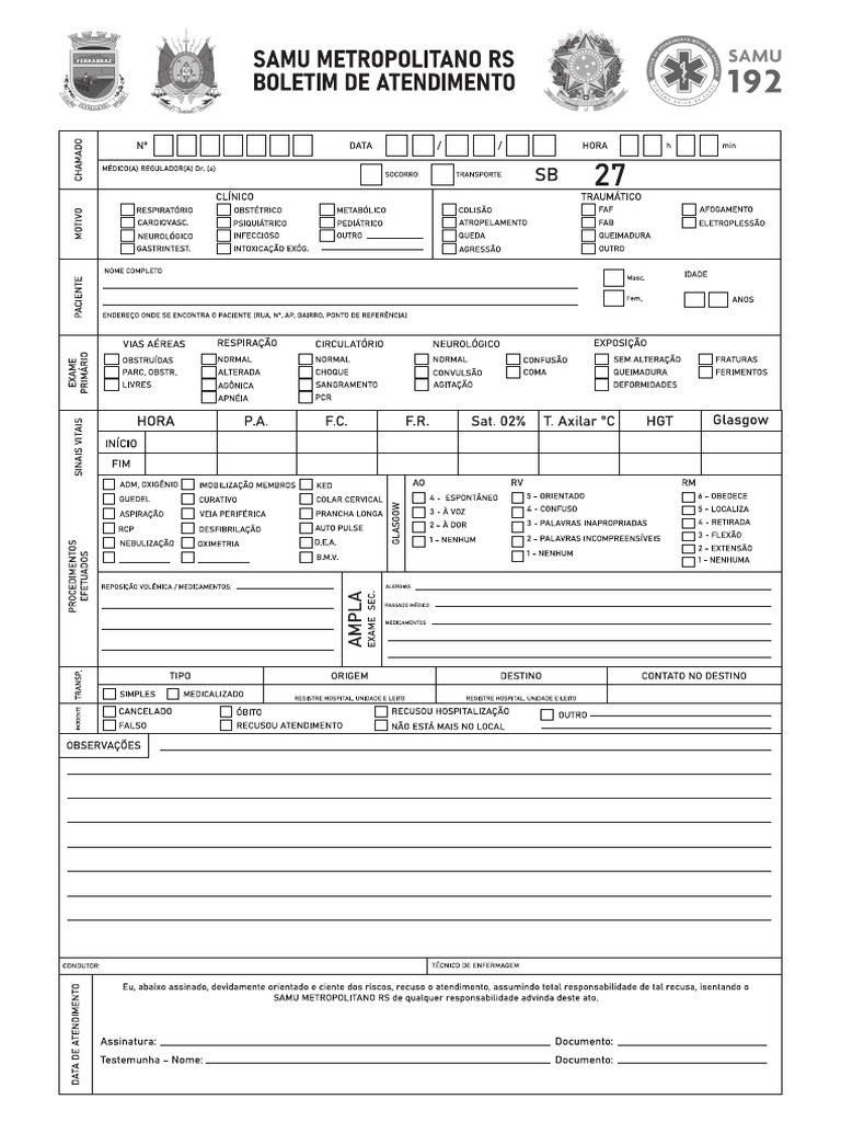 Samu Boletim 2 - para A Gráfica | PDF