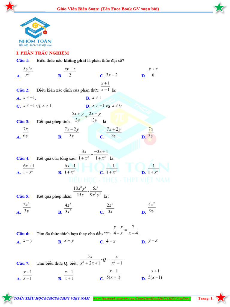 GV3 - Lần 16-Tổ-8 | PDF