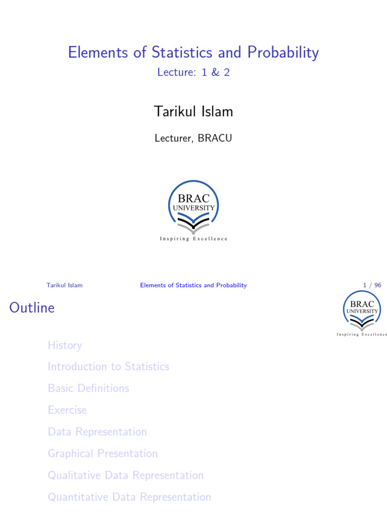 Lecture_1-2 | PDF | Level Of Measurement | Statistics