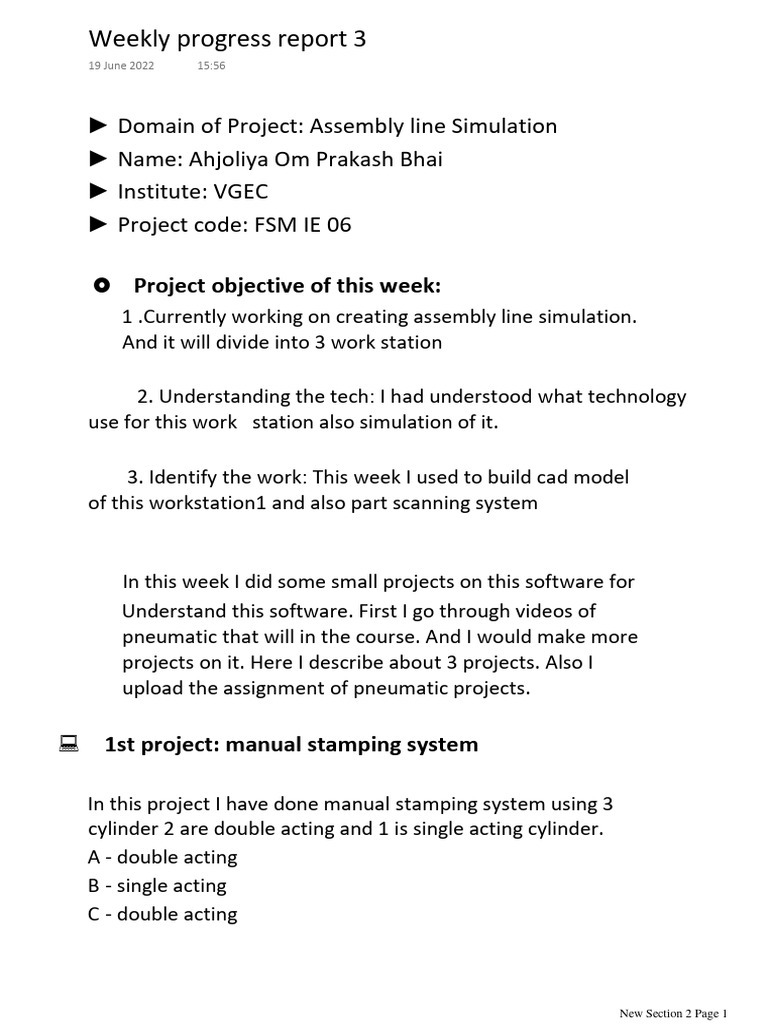 Internship Report - 2 | PDF | Simulation | Computing
