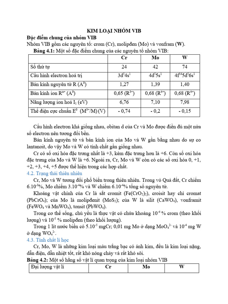 Kim Loai Nhom Vib | PDF