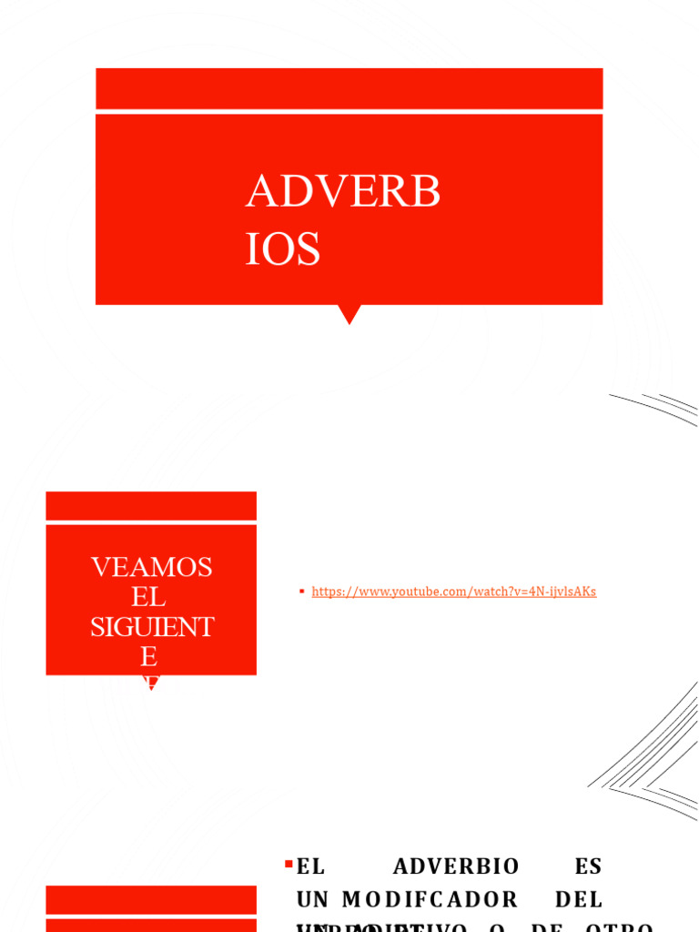 Adverbios | PDF