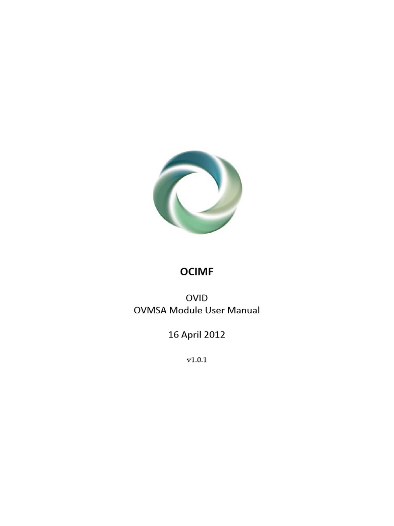 OVMSA User Manual | PDF | Performance Indicator | Icon (Computing)