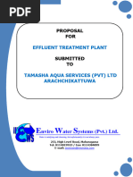 Etp Flow Diagram | PDF | Water Supply | Environmental Science