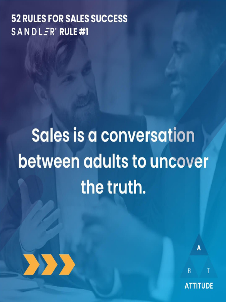 52 Rules For Sales Success | PDF