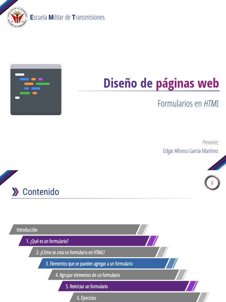 Creación de Formularios en HTML | PDF | Servidor web | Internet y web