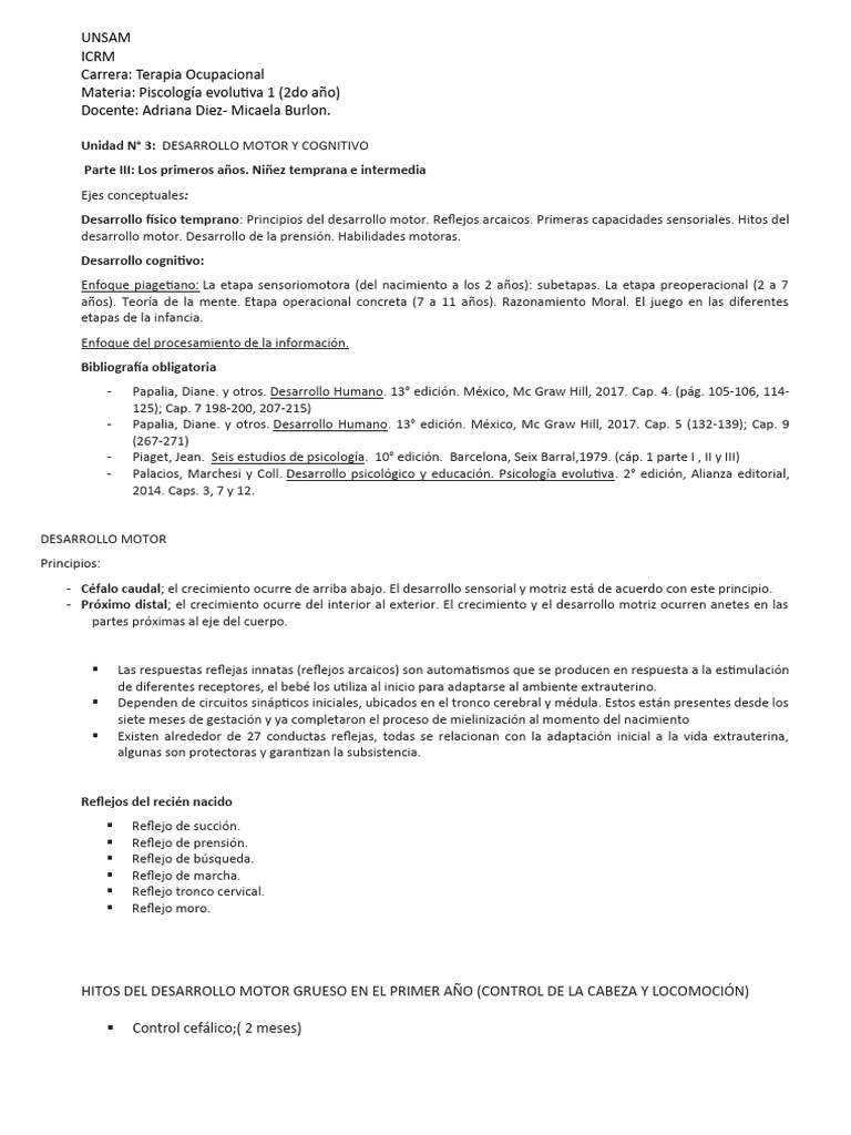 RESUMEN. Unidad 3.PSICO | PDF | Intuición | Pensamiento