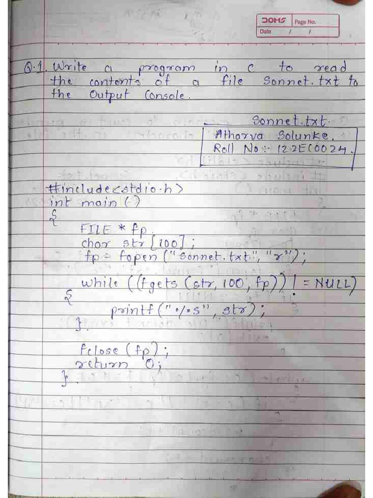 122ec0024 Atharva Solunke | PDF