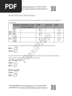 Square Numbers and Cube Numbers Worksheet and Answers | PDF ...