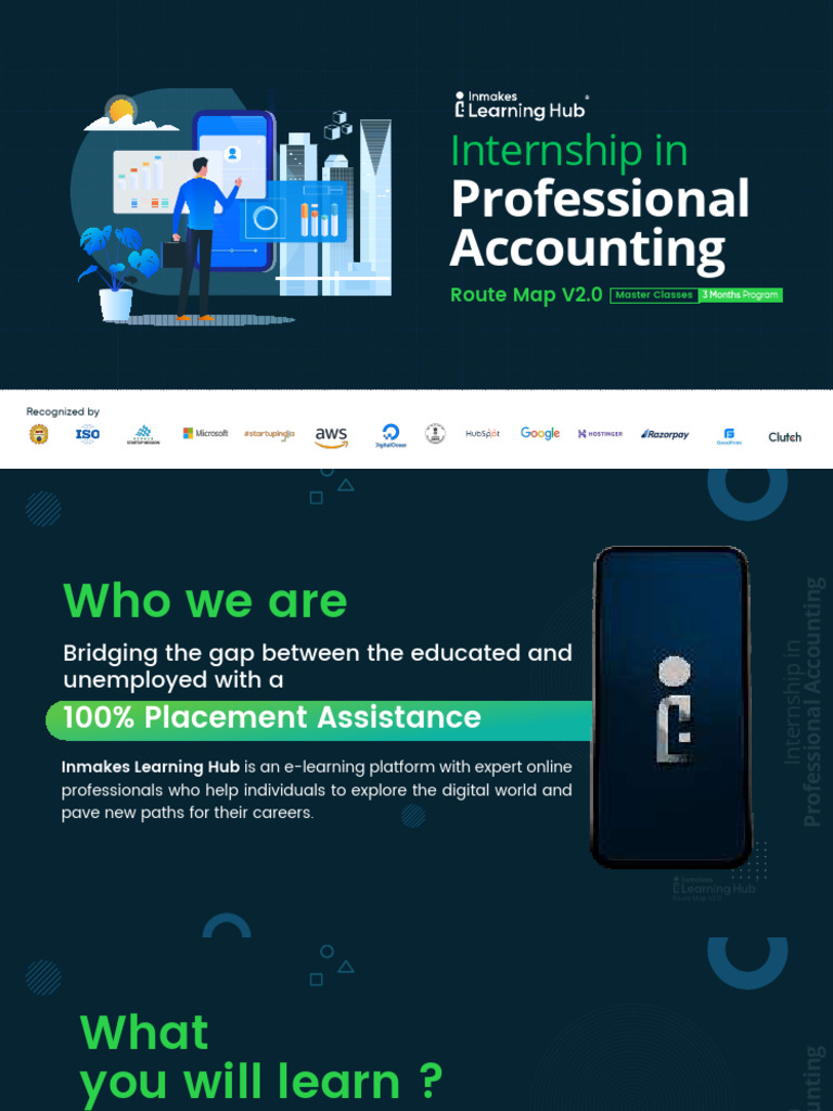 Professional Accounting Internship Program | PDF | Value Added Tax | Inventory