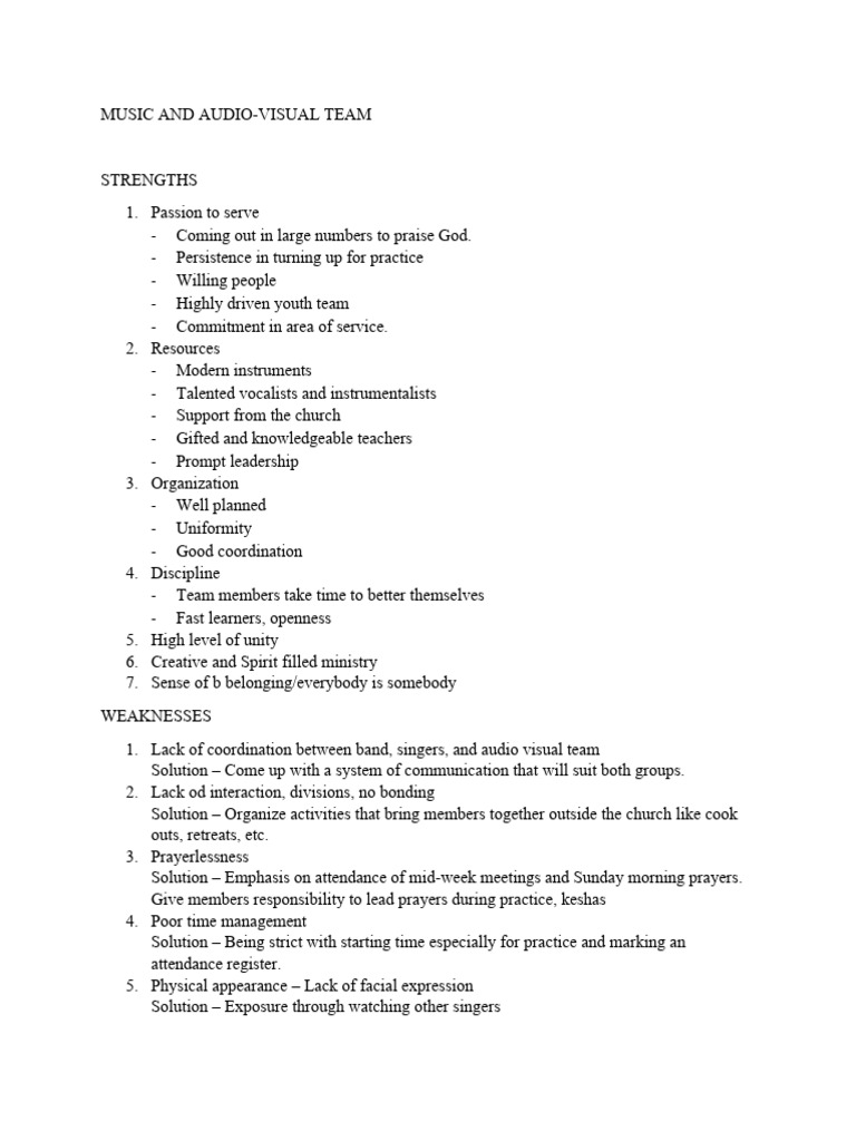 Music and Audio Visual Team | PDF | Social Psychology | Human Communication