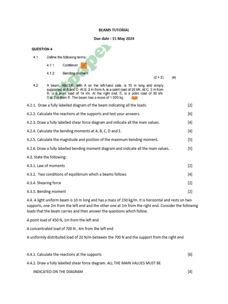 Beams Tutorial | PDF
