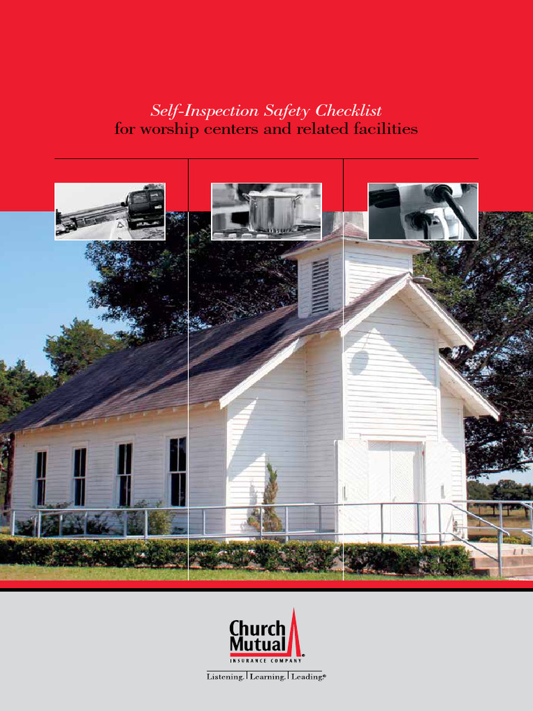 Church Safety Self-Inspection Checklist | PDF | Safety | Occupational ...