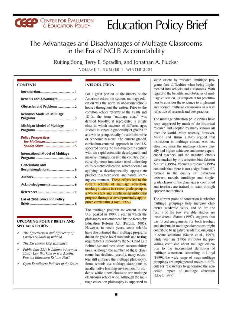 Ruiting Song, Terry E. Spradlin, and Jonathan A. Plucker | PDF ...