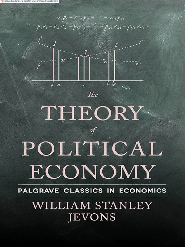 7c. Jevons, WS. The Theory of Political Economy - En.es | PDF ...